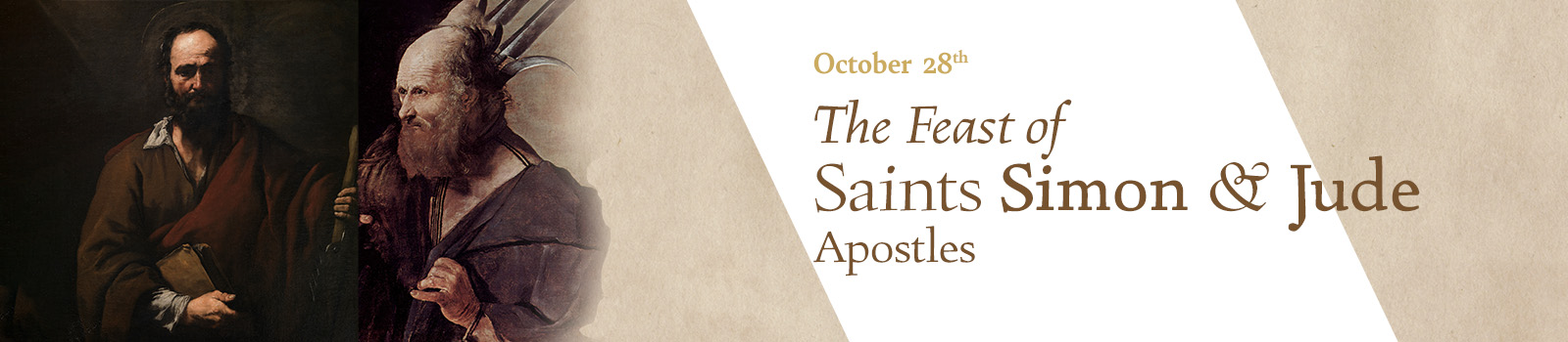 Feast of Saints Simon and Jude - October 28
